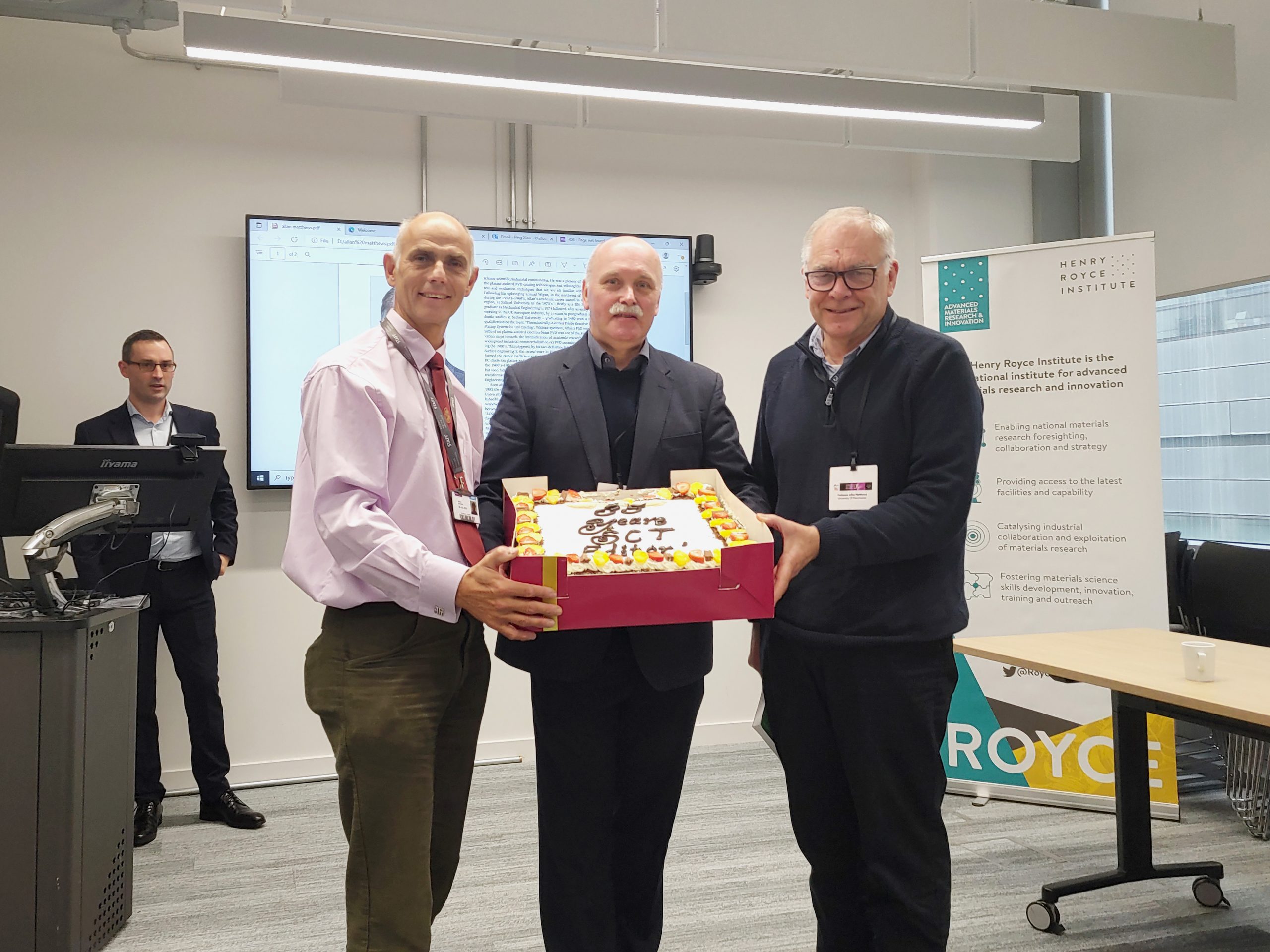 Royce Professor Receives Lifetime Achievement Award at IOM3 Surface ...