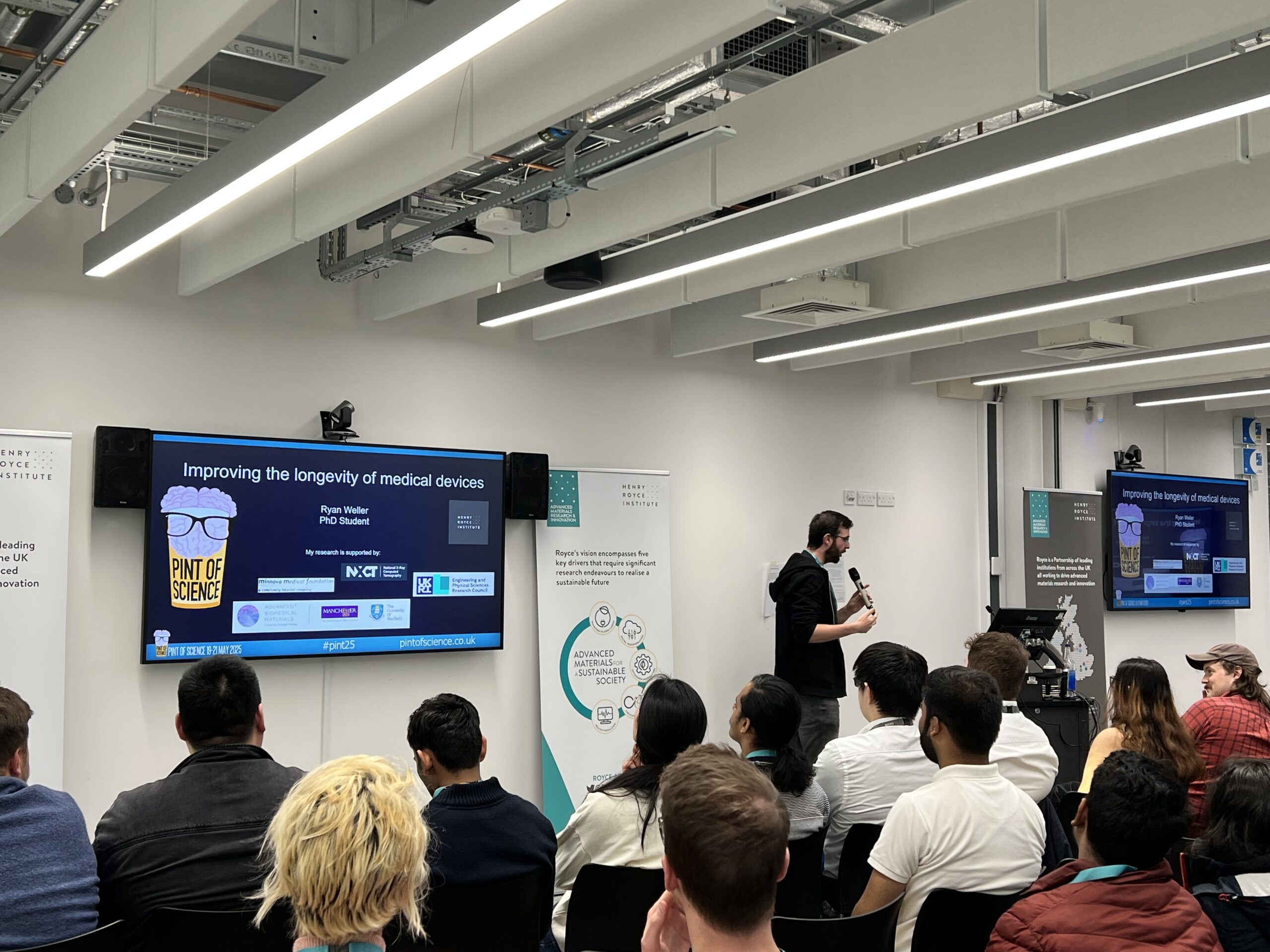 Royce hosts Sip of Science - Henry Royce Institute